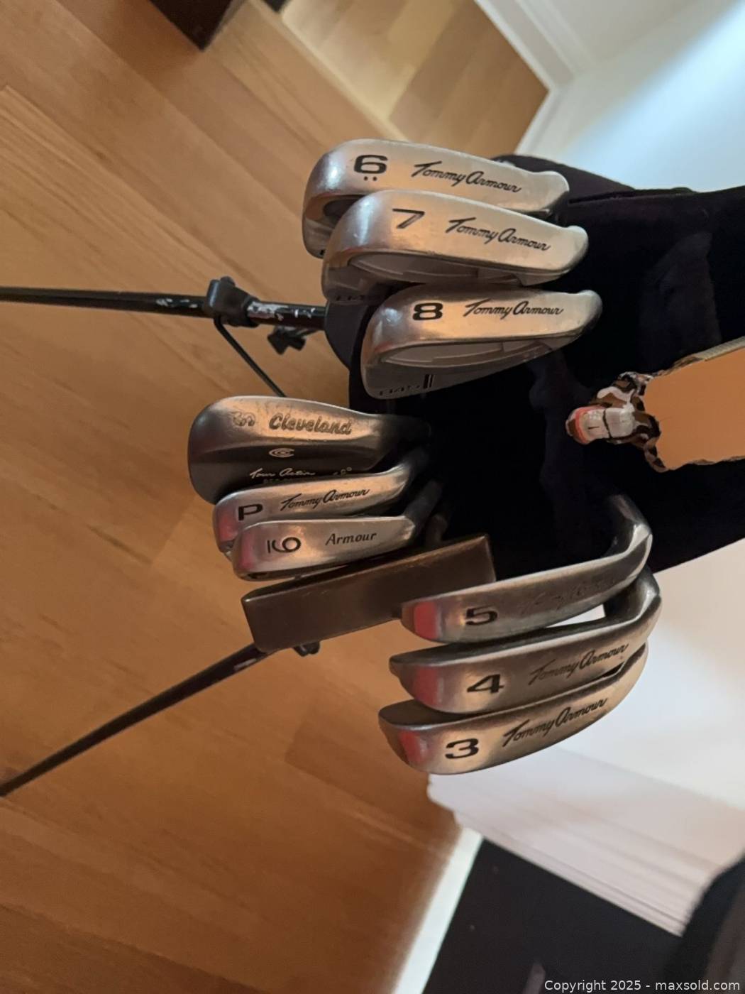 Tommy Armour 845 iron set, Callaway FT-i driver, Ping Zing 2 putter ...