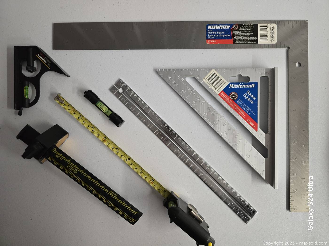 Measuring & layout hand tools | Maxsold