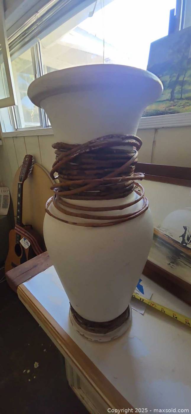 Disney Marc Davis concept art print with white vase | Maxsold