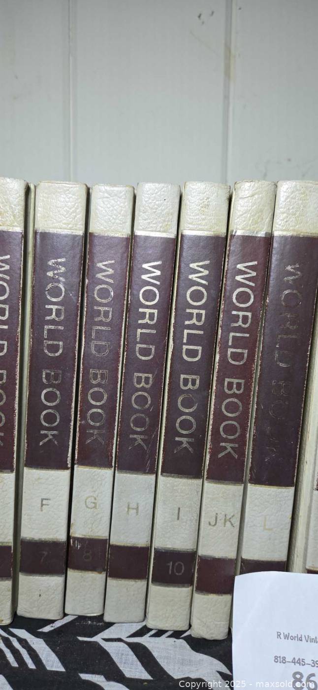 World Book Encyclopedia, Dictionaries, Year Books | Maxsold