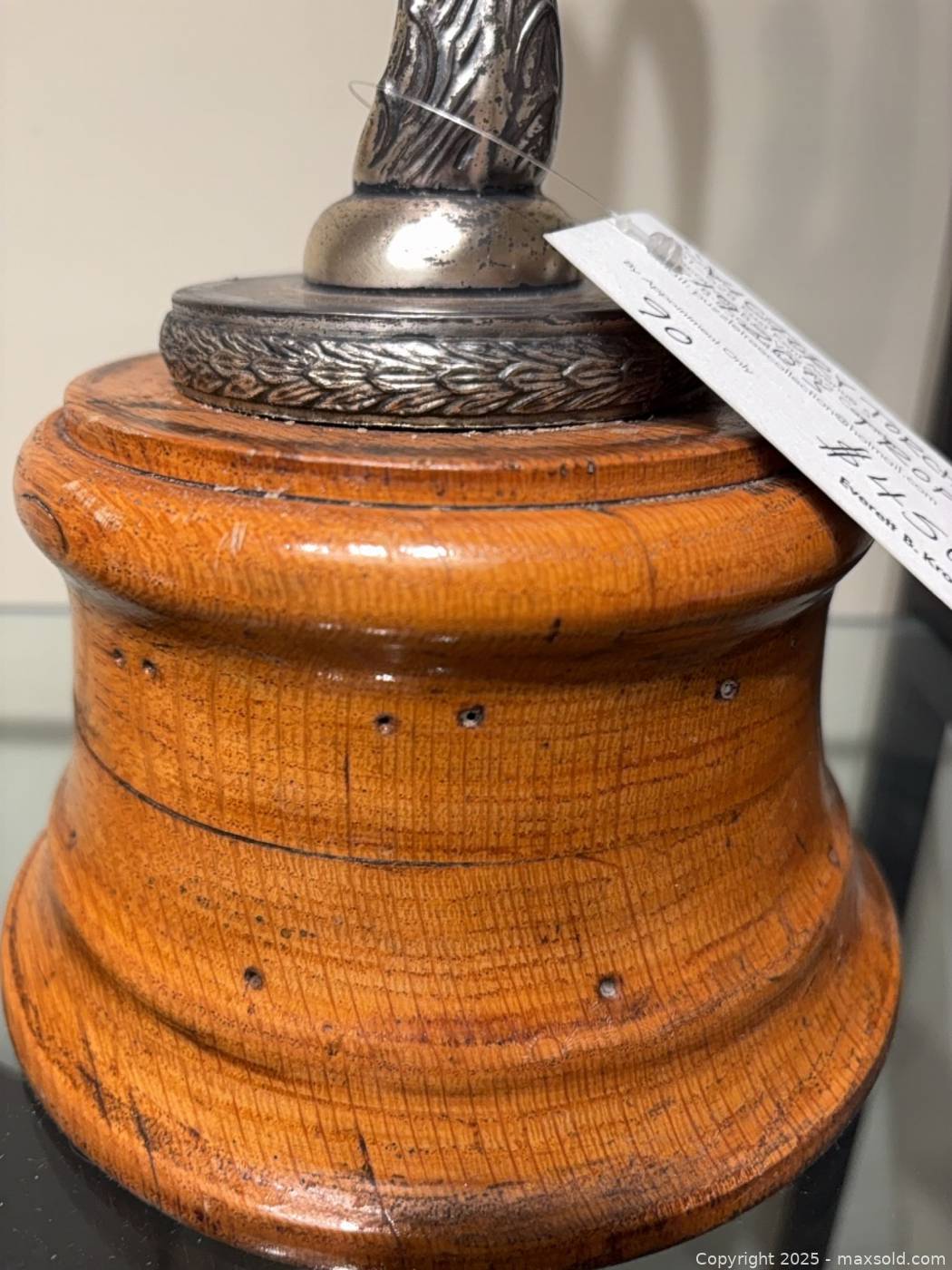 16" Victory Torch Angel Trophy c.1920s | Maxsold