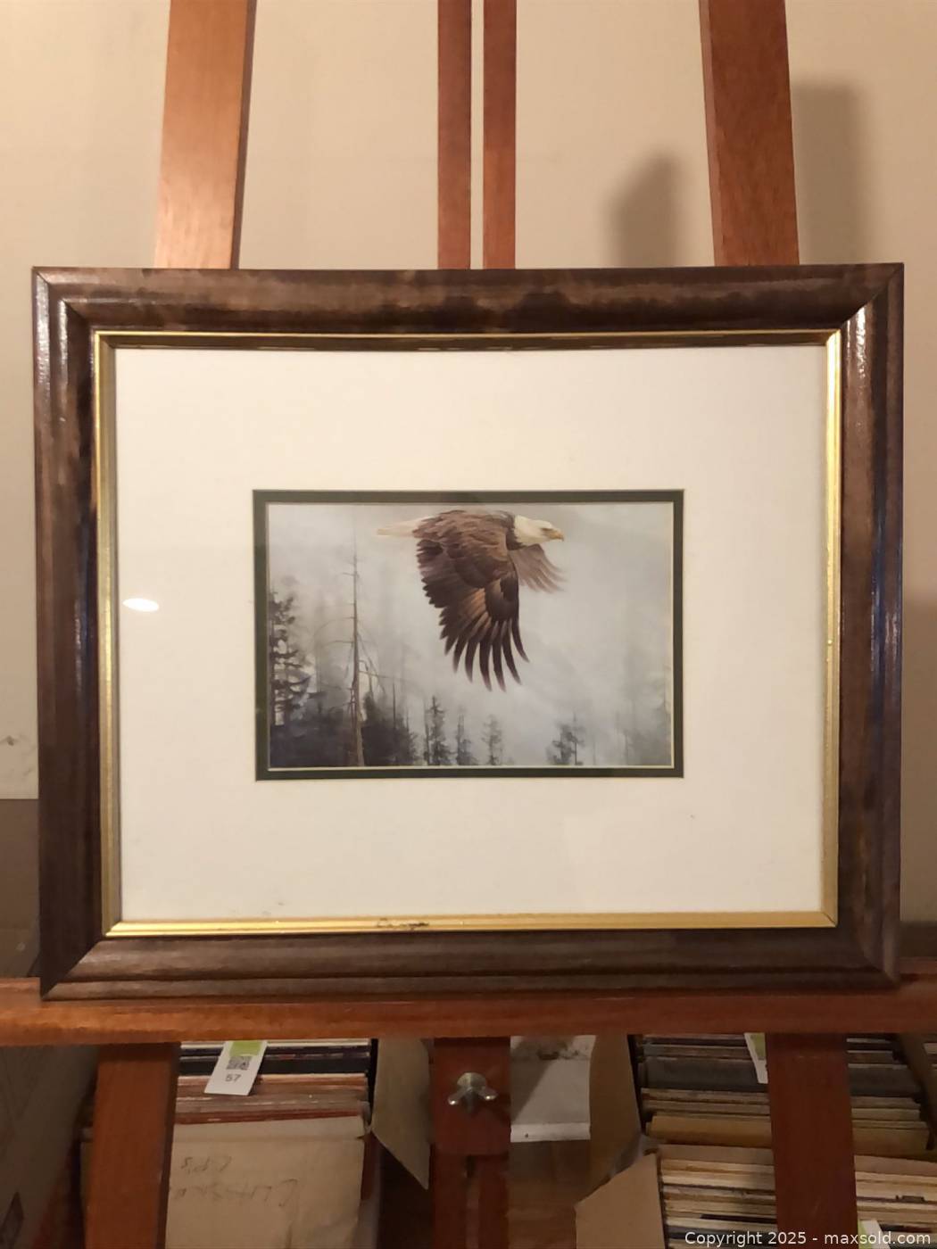 Robert Bateman "Majesty on the Wing" framed print | Maxsold