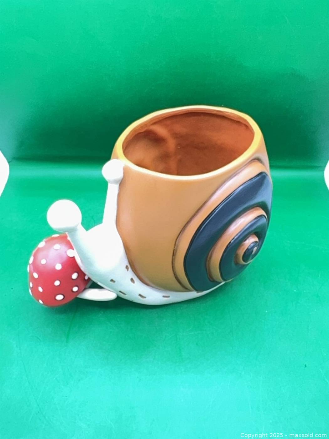 Allen Designs Slow and Steady Snail Planter | Maxsold
