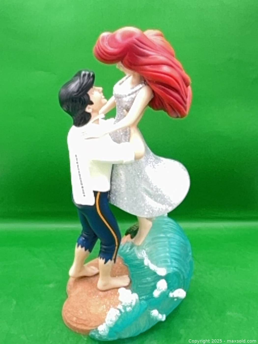 Enesco Disney Little Mermaid Ariel & Prince Eric Resin Figurine 6013289 ...
