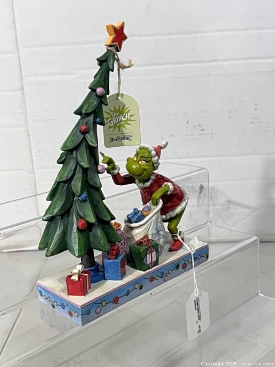 Jim Shore The Grinch stone resin figurine | Maxsold