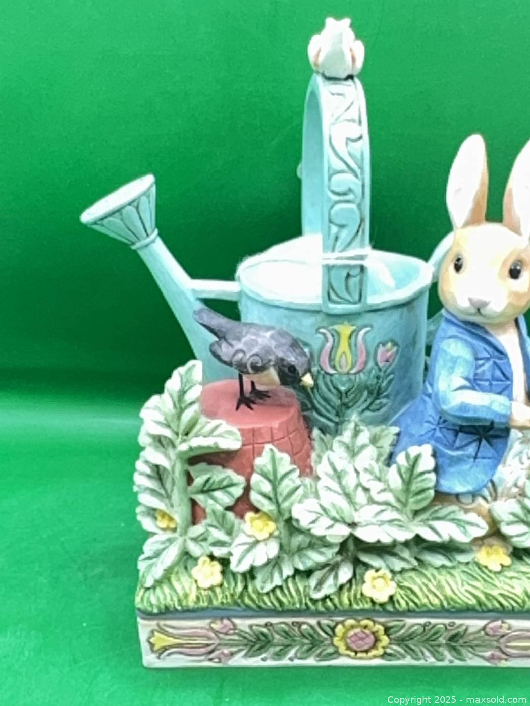 Jim Shore Peter Rabbit With Watering Can Figurine | Maxsold