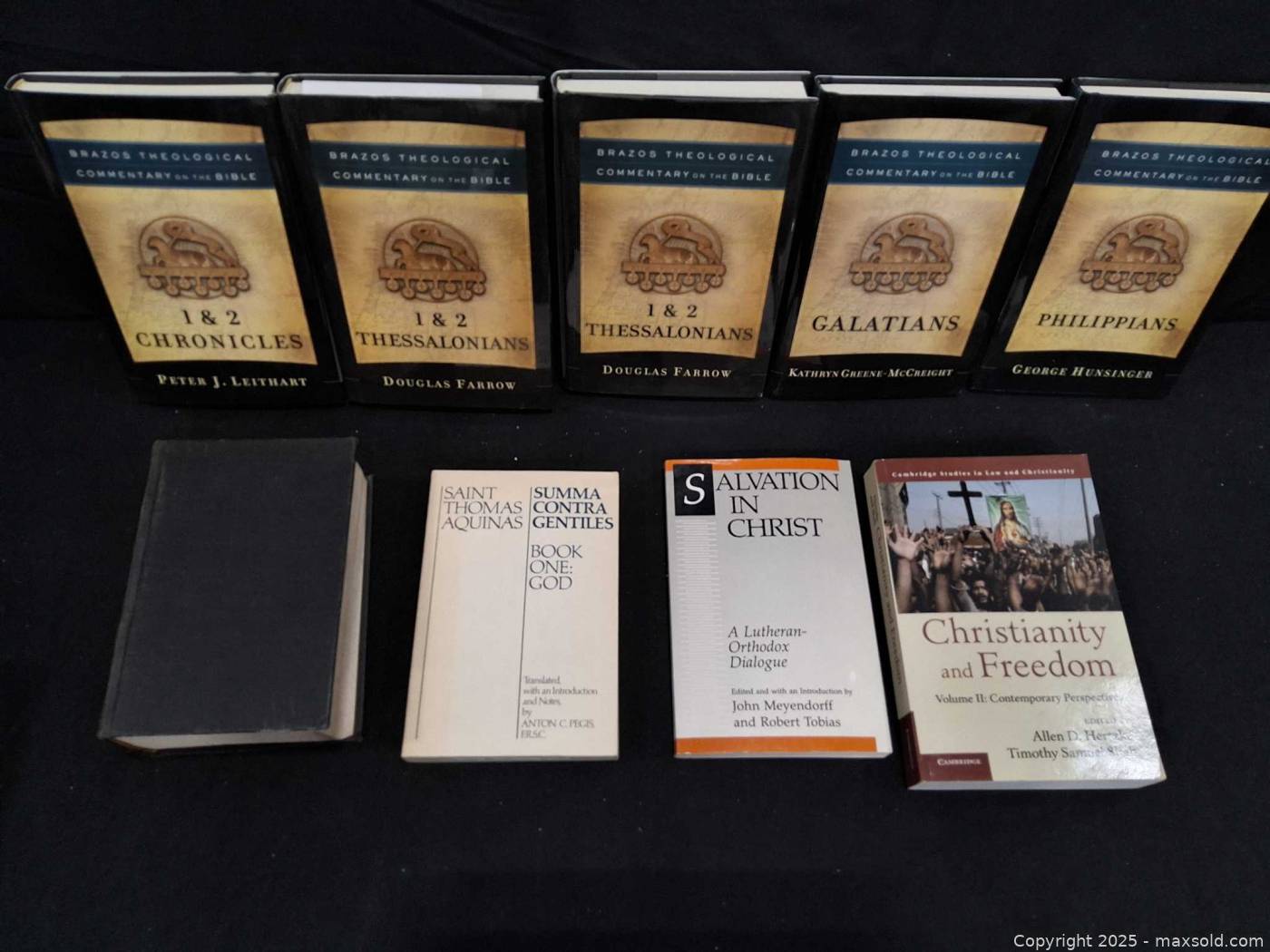 Theological Book Collection, 9 Volumes | Maxsold