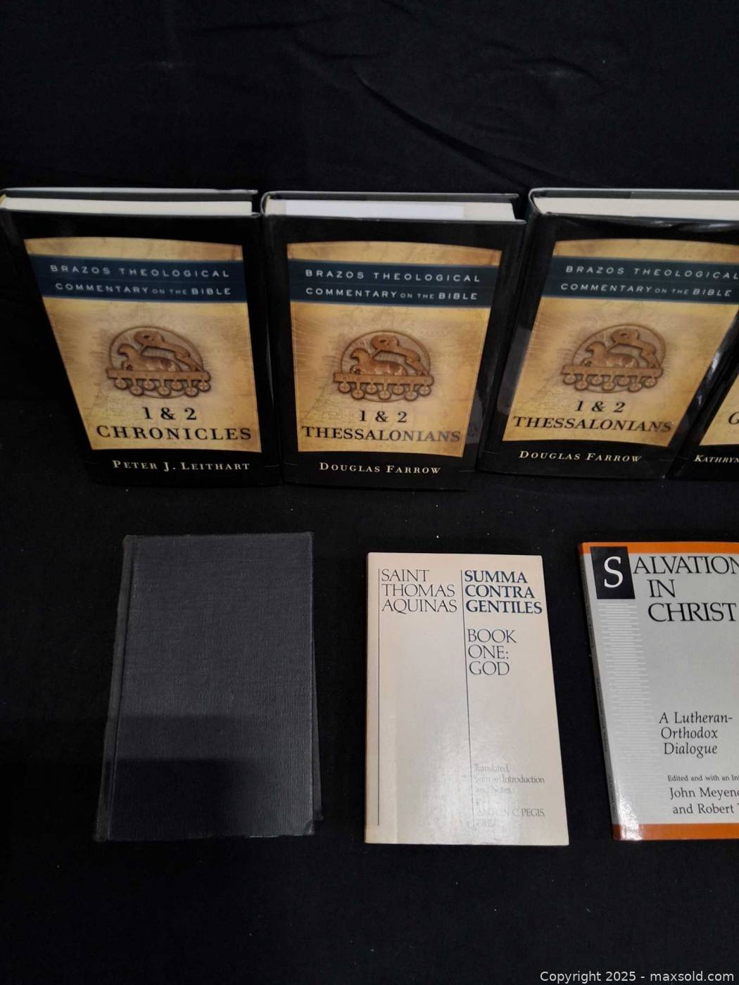 Theological Book Collection, 9 Volumes | Maxsold