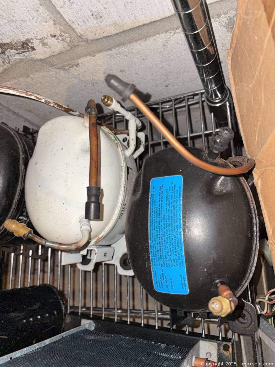 Refrigeration compressors and fan assembly | Maxsold