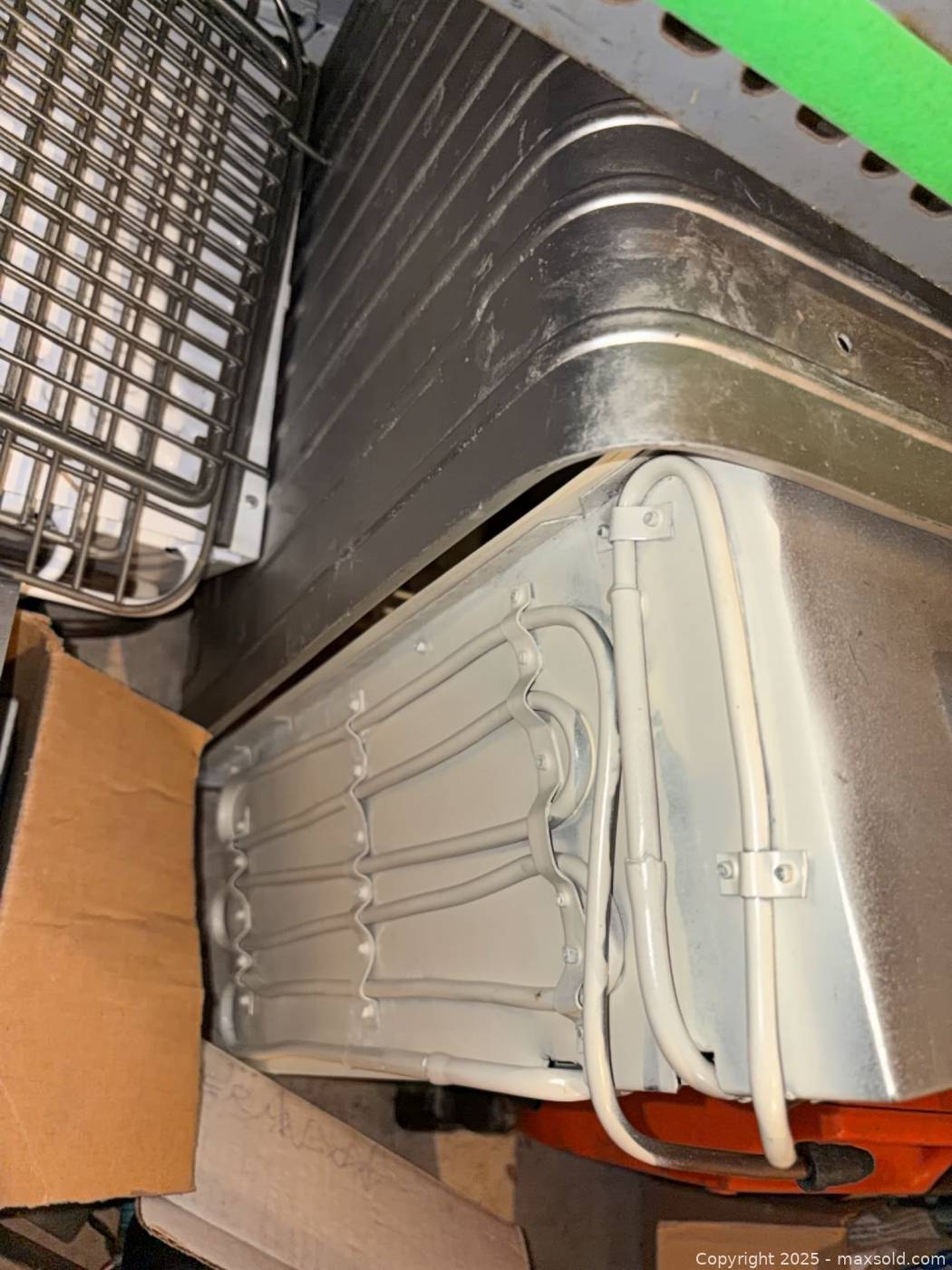Mixed electrical parts, dimmer, cords, faceplates, connectors, flood ...