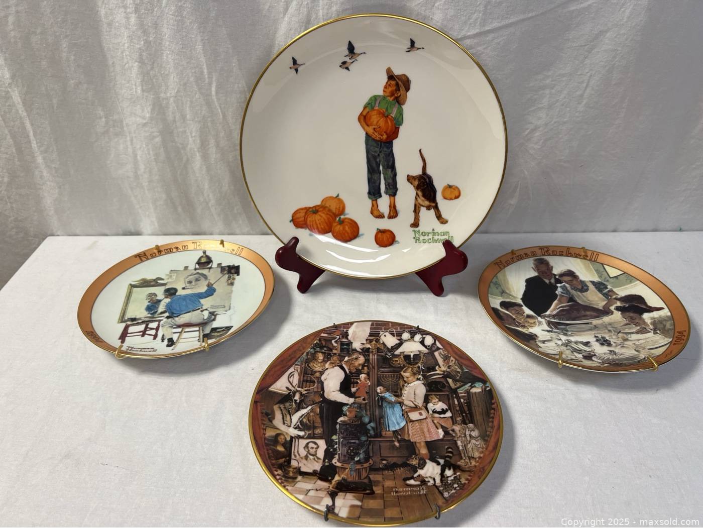 Norman Rockwell Decorative Plates