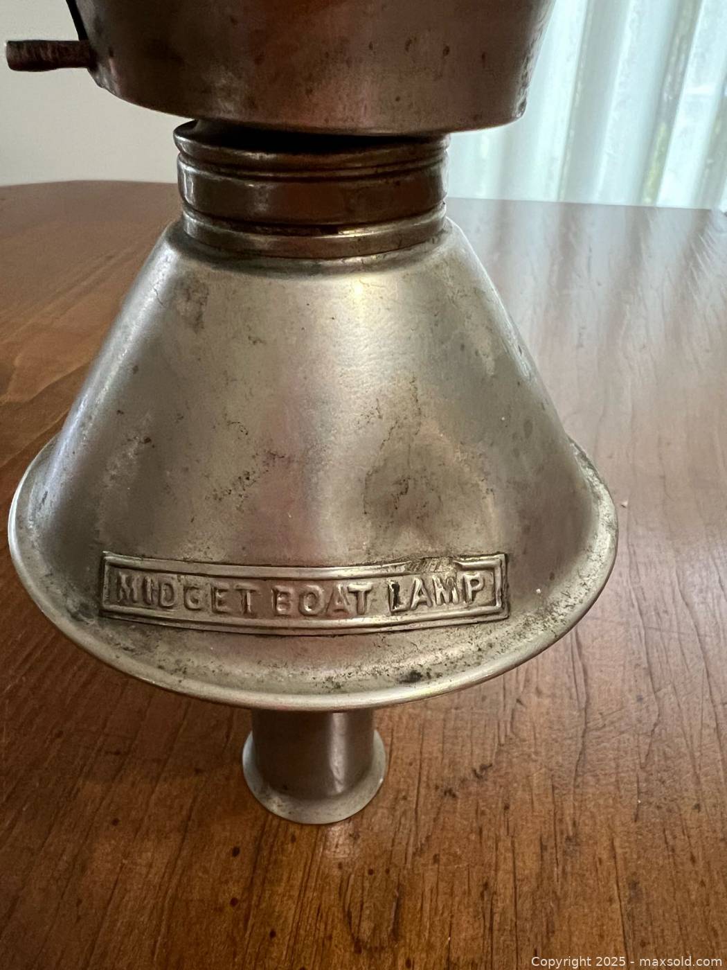 Antique “Midget Boat Lamp” oil lantern | Maxsold