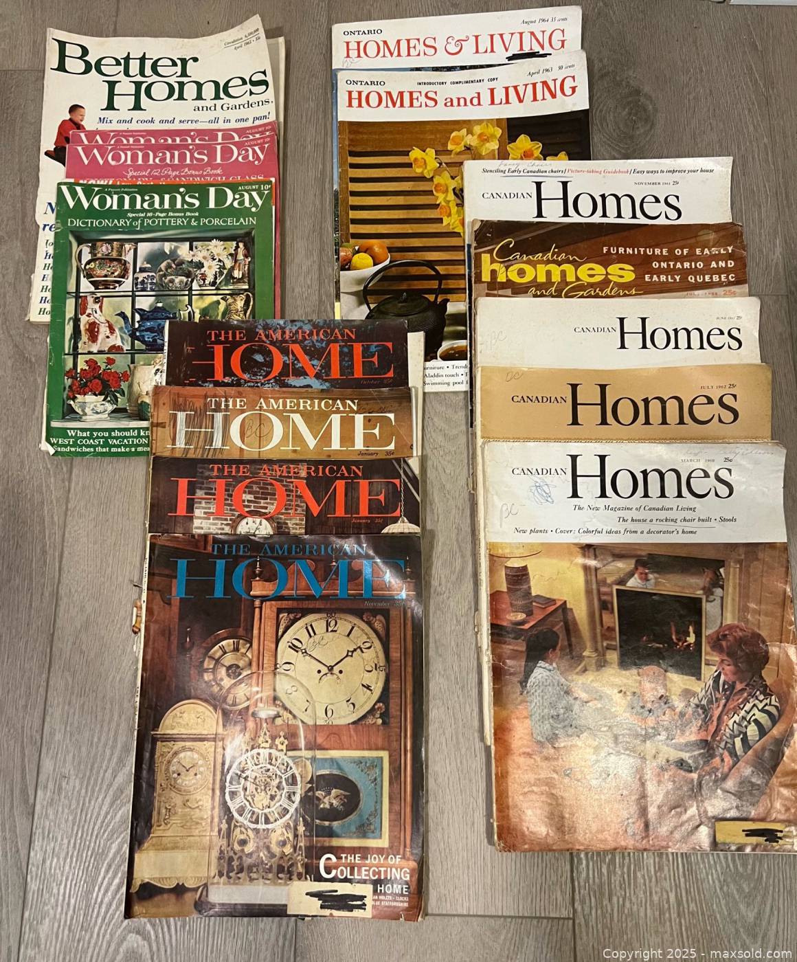 Vintage Home Magazines 1958-1960s (10) | Maxsold