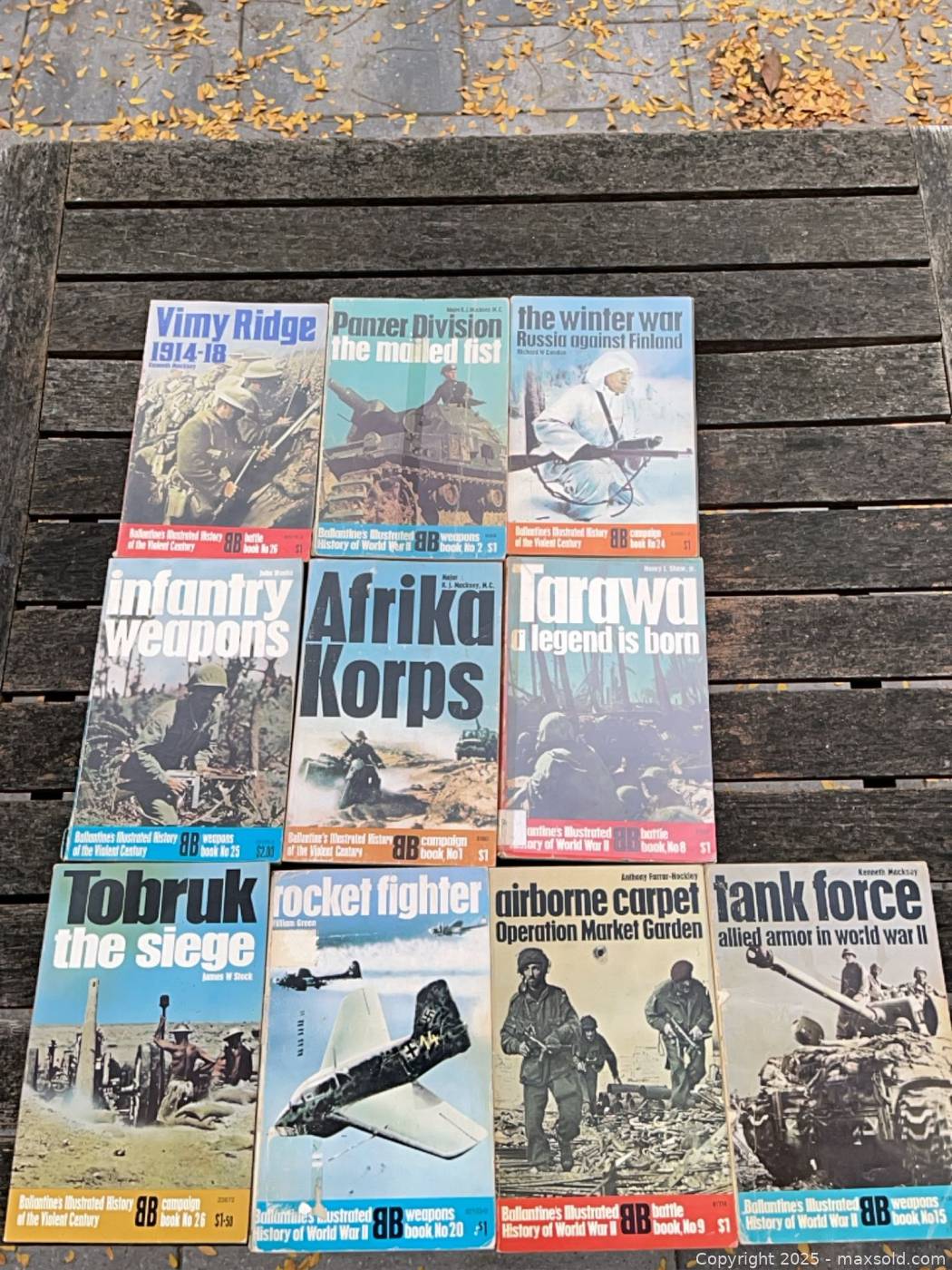 Ballantine Illustrated History WWI & WWII paperbacks (10) | Maxsold