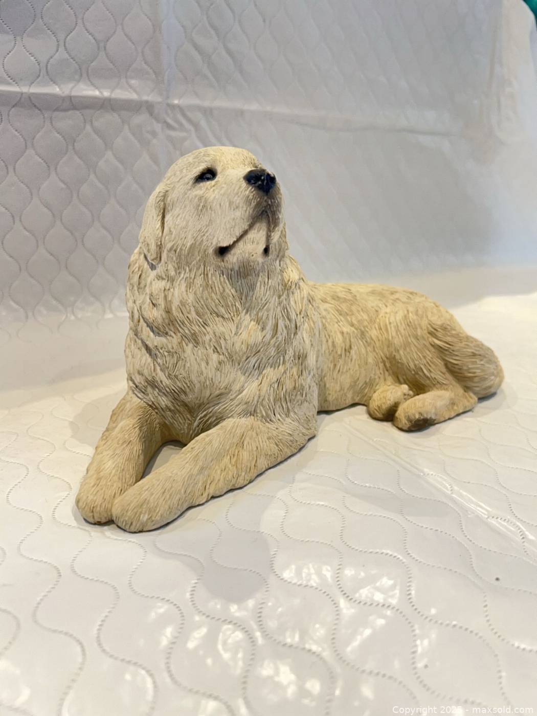 Sandicast Great Pyrenees Dog Sculpture | Maxsold