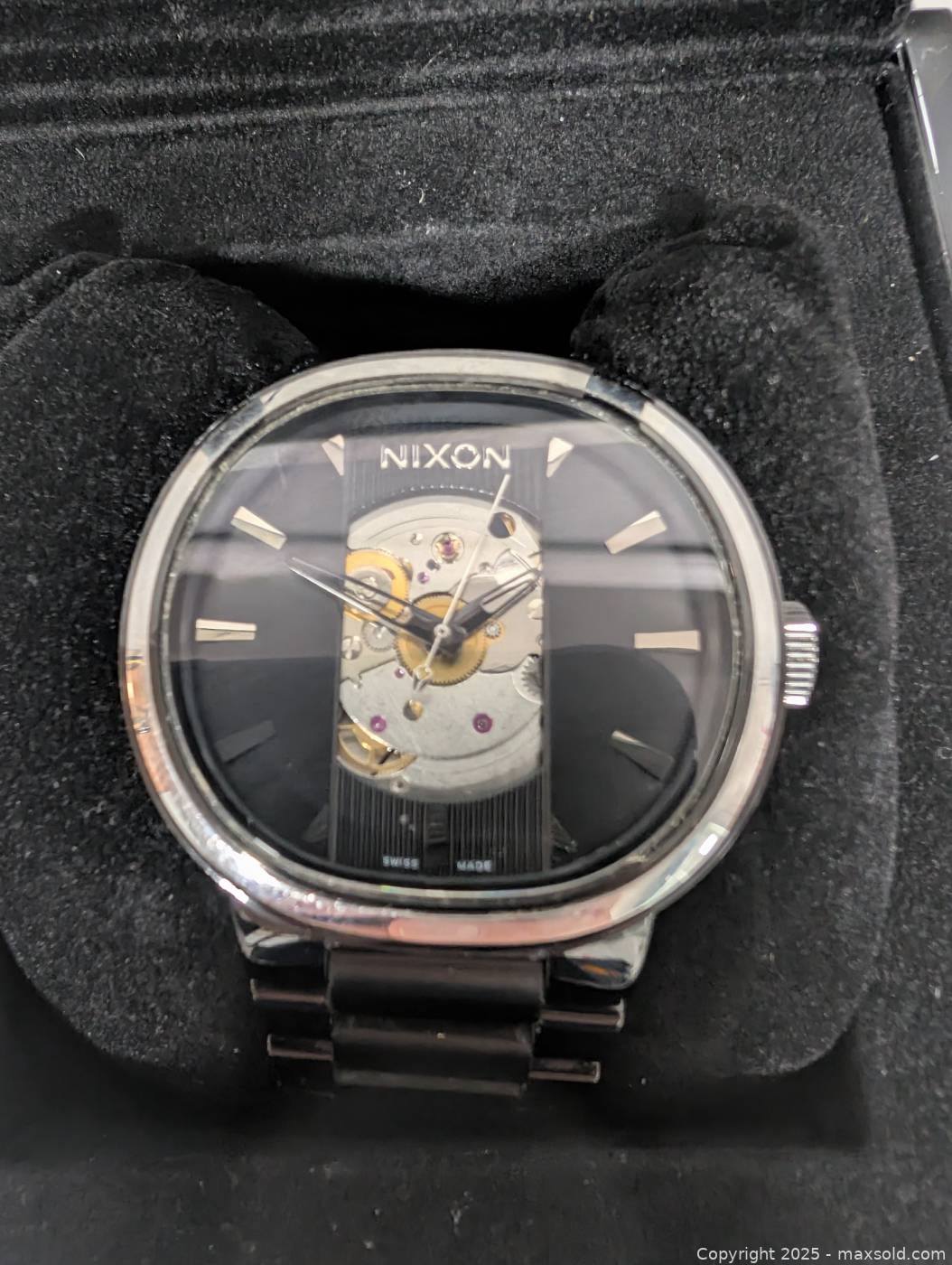 Nixon The Capital Automatic Swiss Skeleton Watch | Maxsold