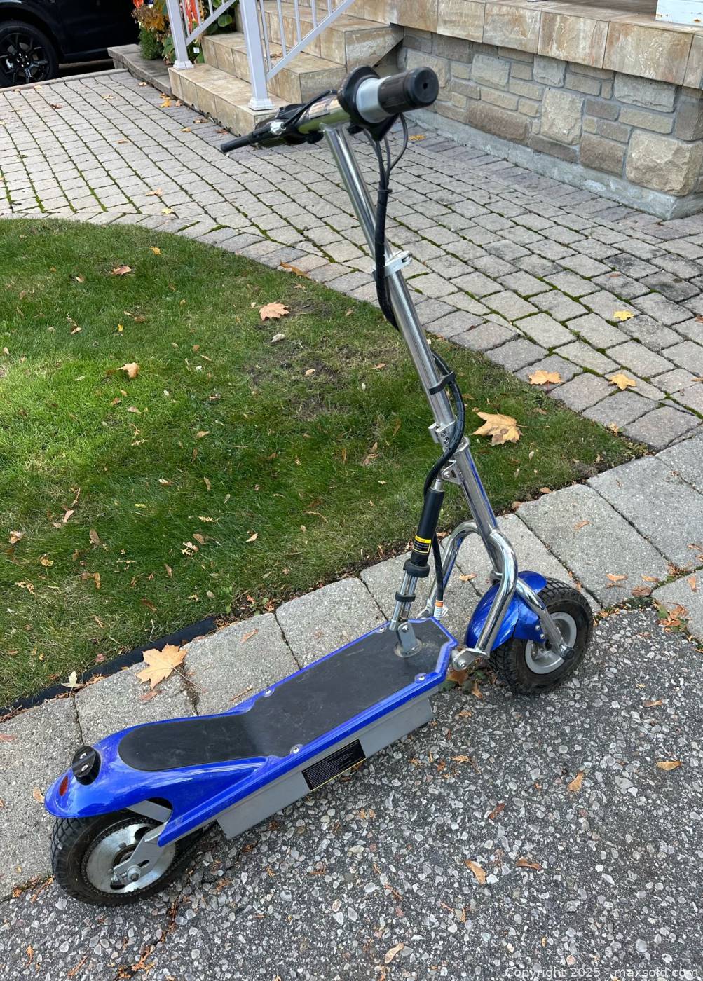 Electric Rechargeable Scooter | Maxsold