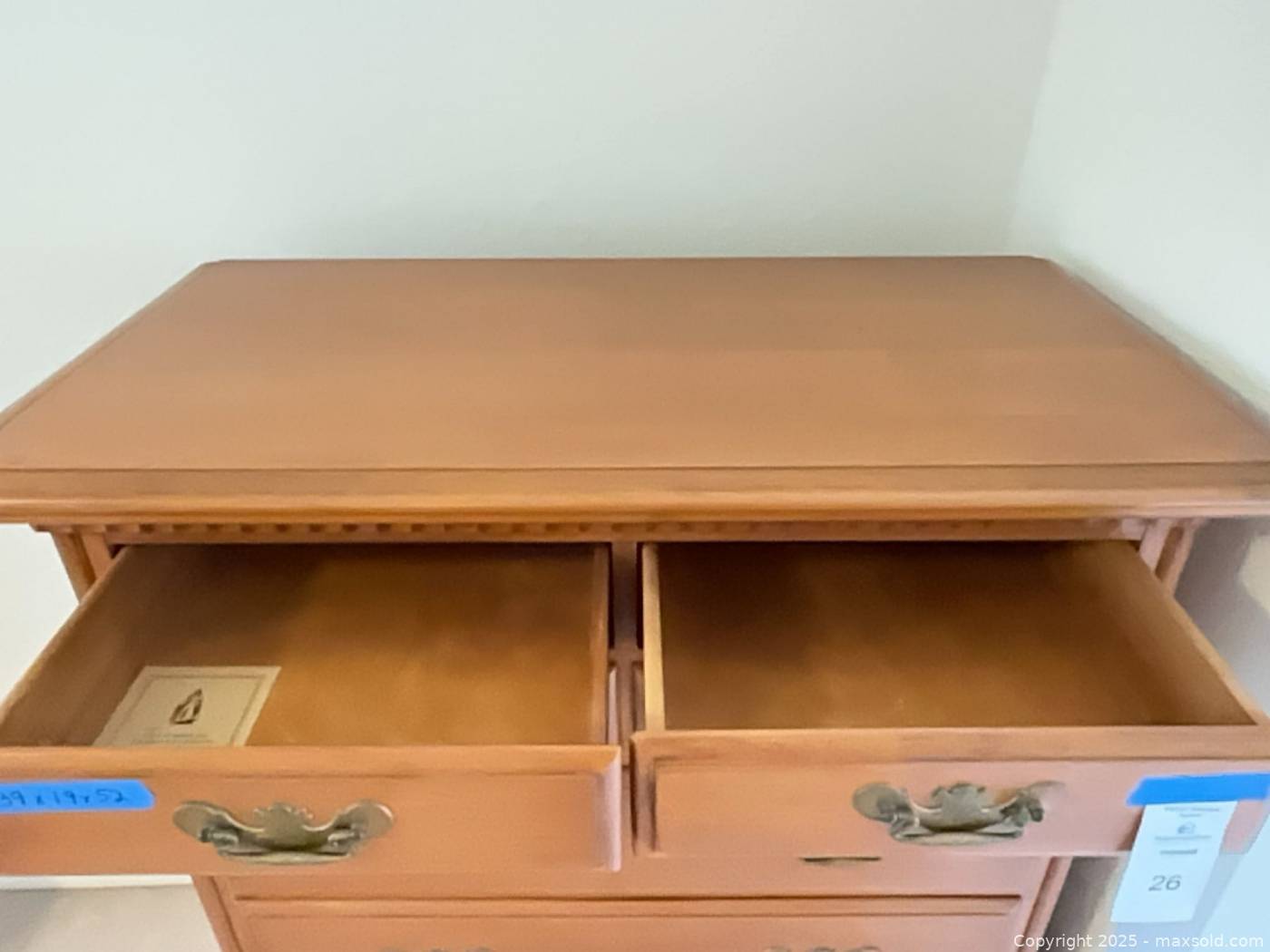 Solid Rock Maple Eight-Drawer Tall Chest | Maxsold