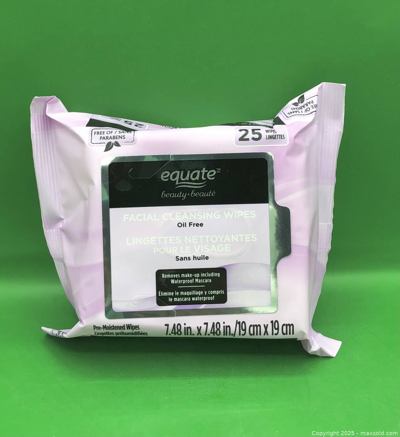 Equate Beauty facial cleansing wipes, 3 packs | Maxsold