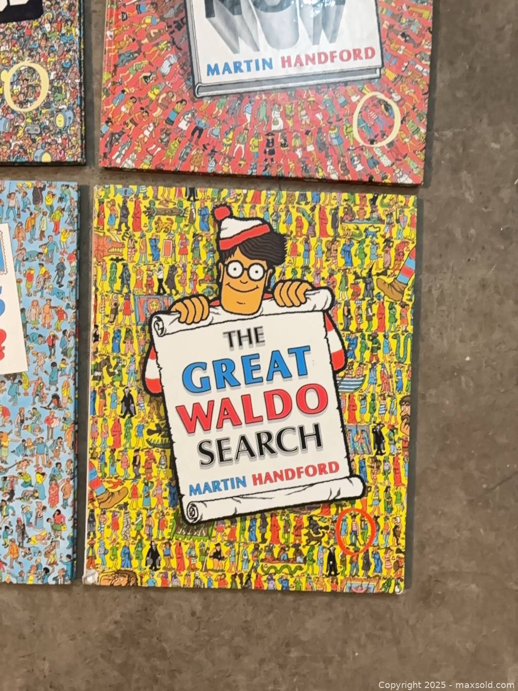4 Where's Waldo hardcover search books | Maxsold