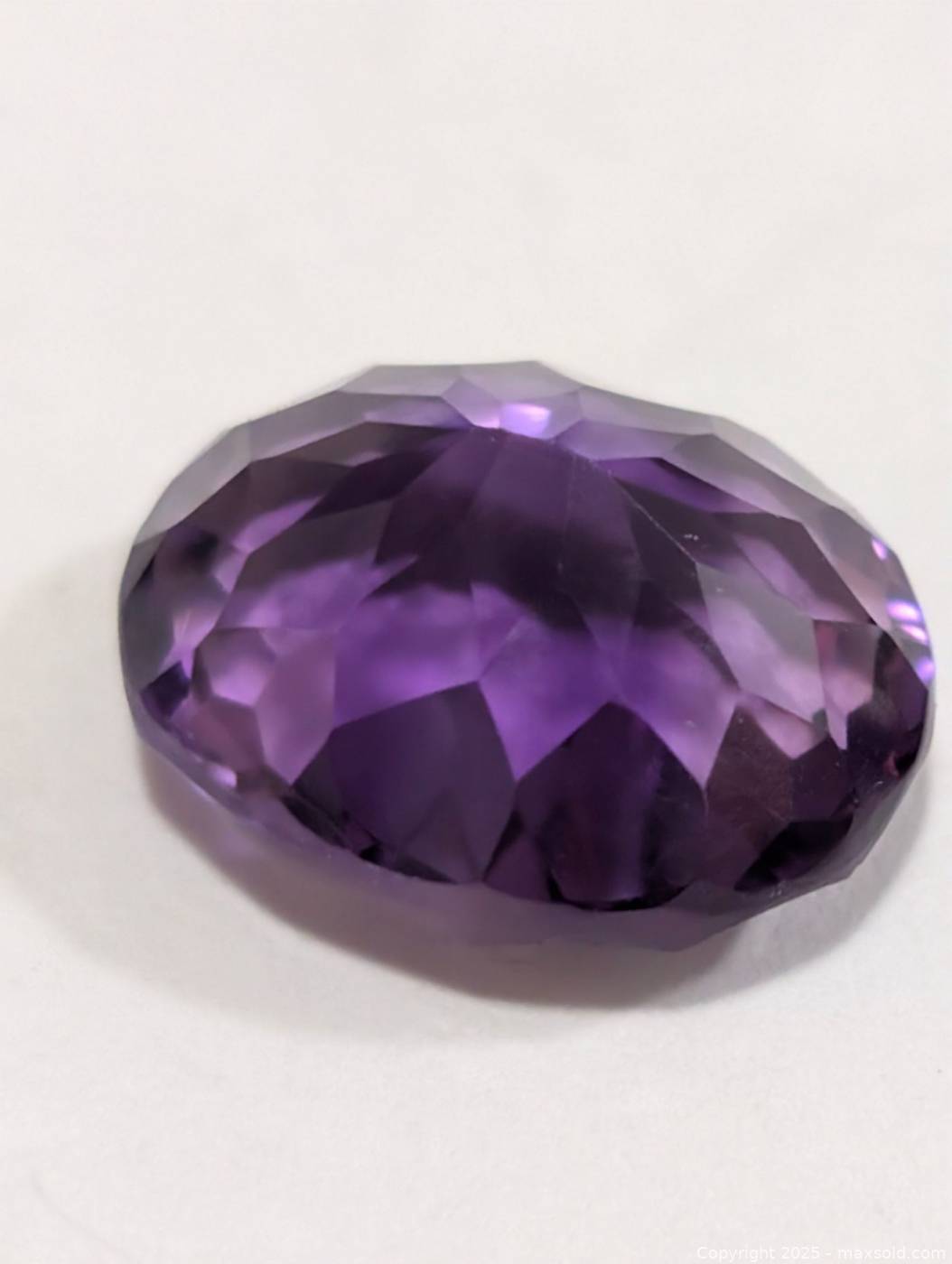 Genuine Amethyst Gemstone Approx 13ct | Maxsold