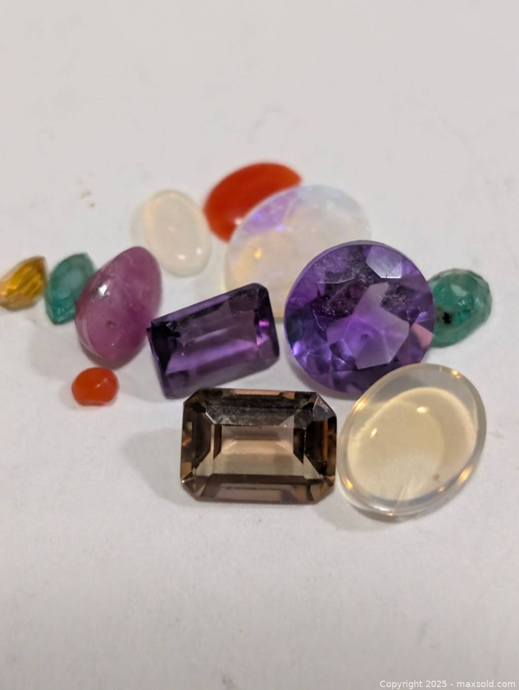Assorted genuine loose gemstones approx 5ct | Maxsold