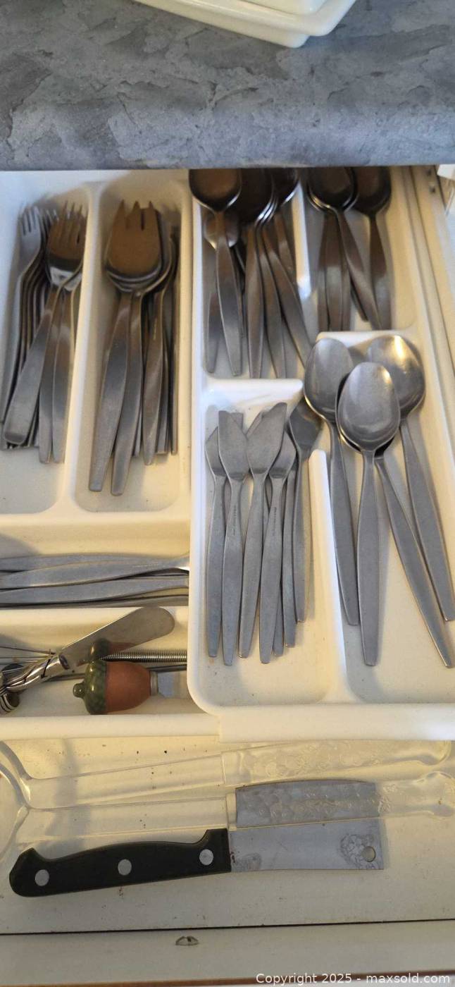 Swedish stainless flatware and kitchen utensils | Maxsold