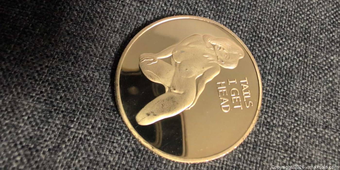 Gold Tone Adult Novelty Coin | Maxsold