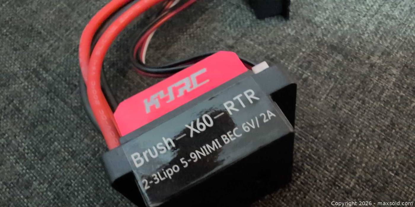 60A brushed ESC speed controller | Maxsold