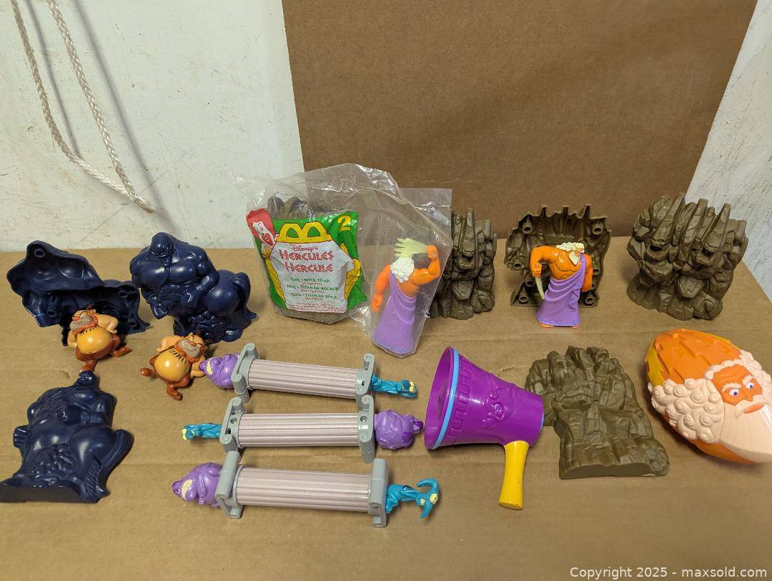 Disney Hercules McDonald’s Happy Meal toys 30+ | Maxsold