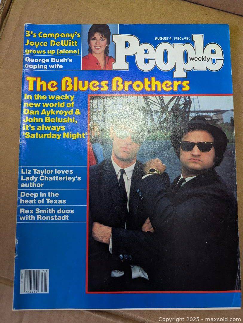 Three vintage celebrity magazines | Maxsold