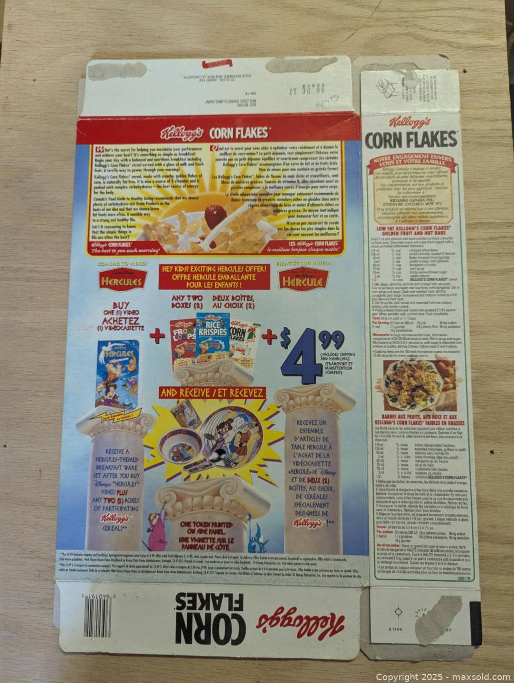 Kellogg's Disney cereal boxes, 2 | Maxsold