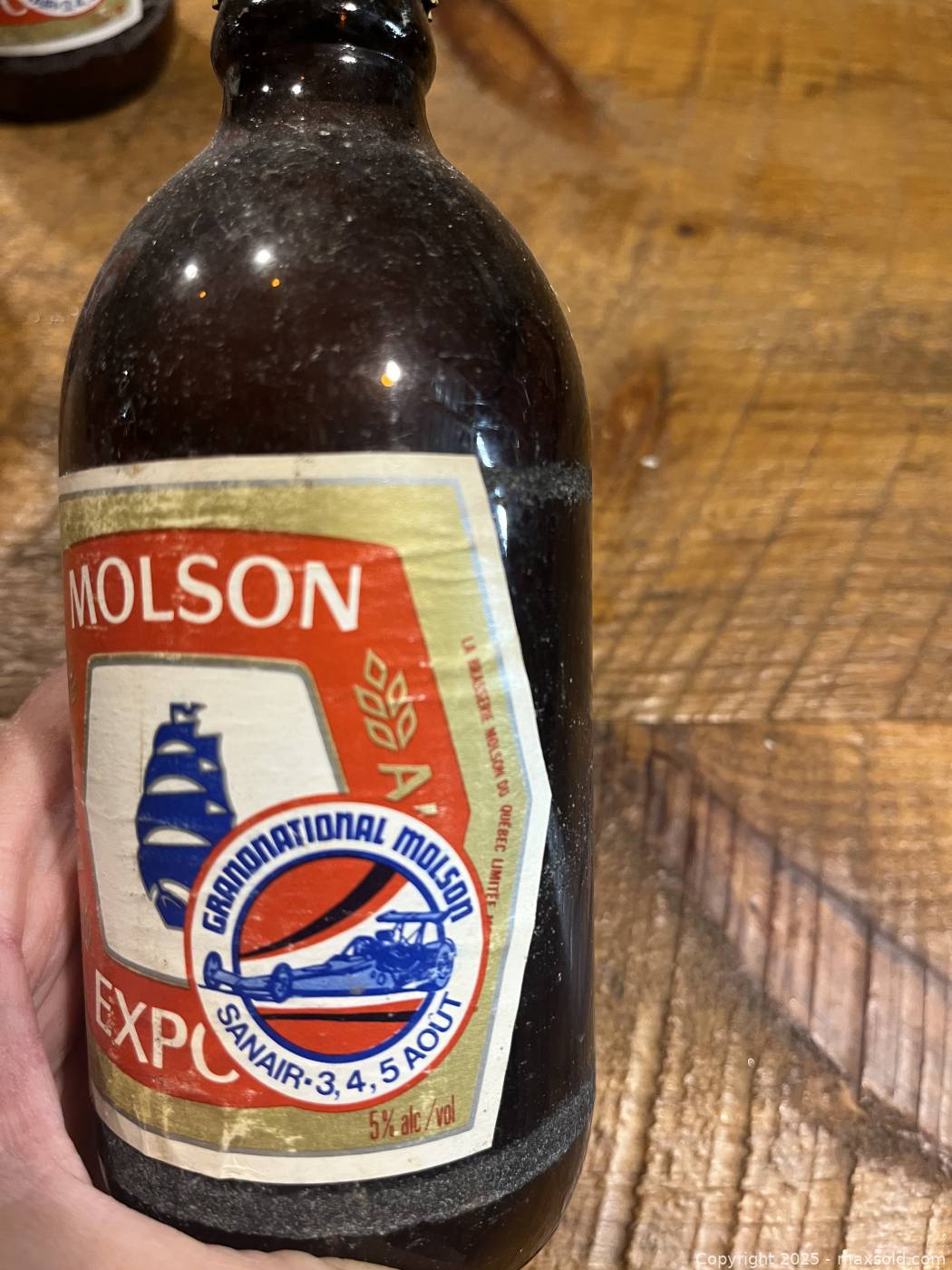 Vintage Molson Export Stubby Beer Bottles | Maxsold