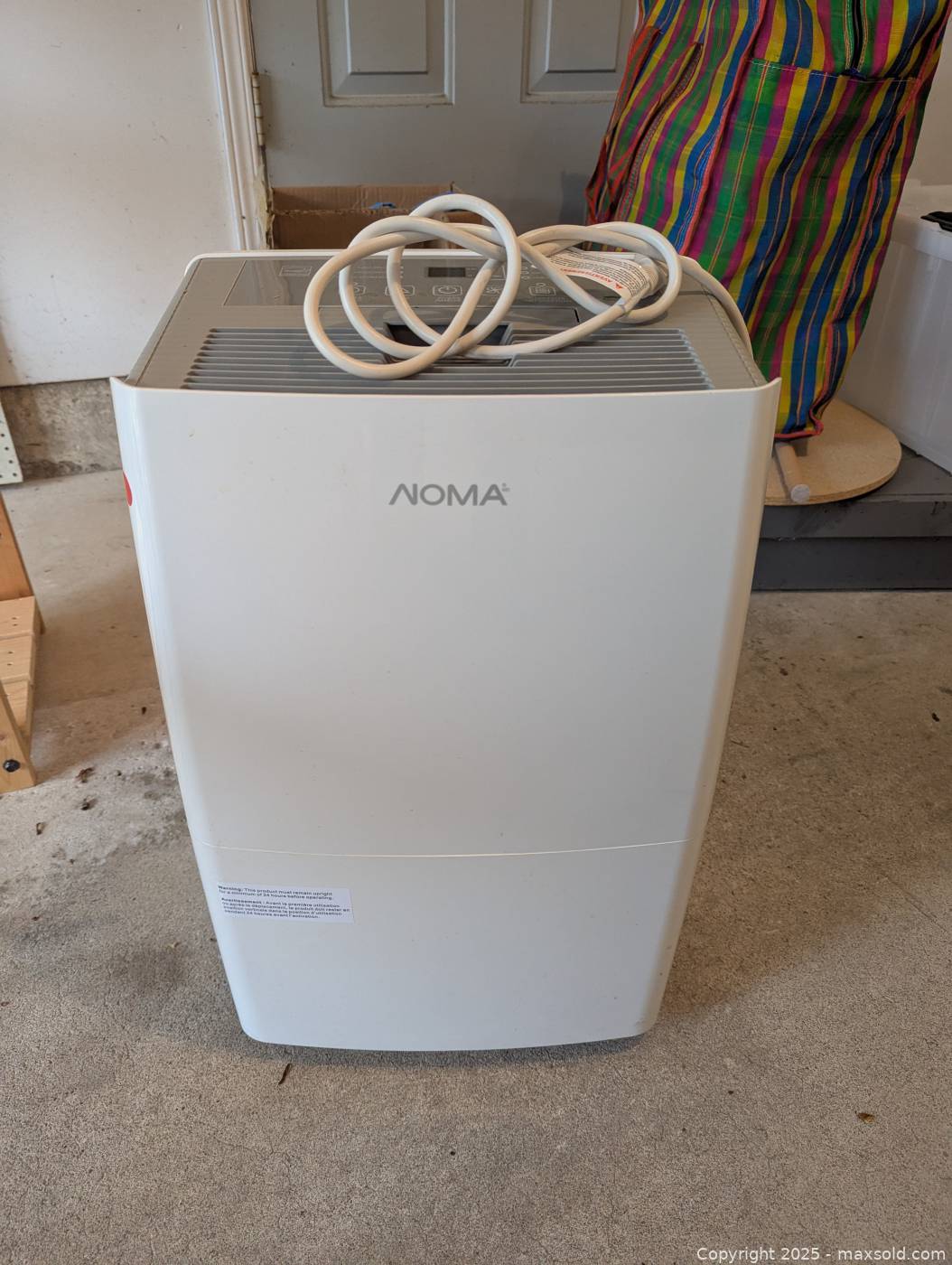Noma portable dehumidifier | Maxsold