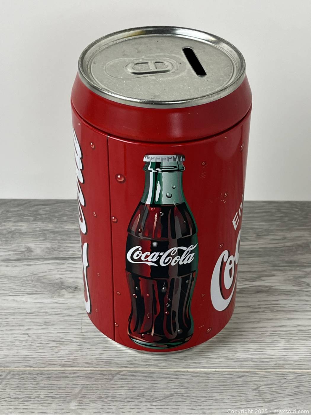 Coca-Cola Classic Can Coin Bank | Maxsold