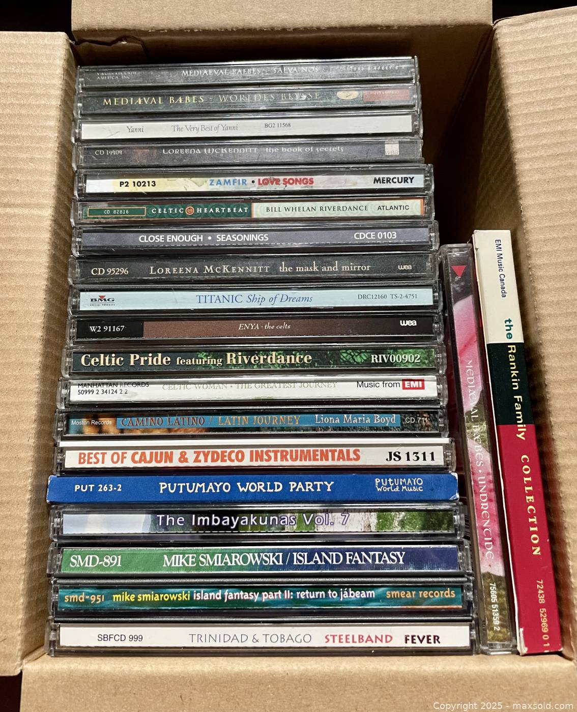 Celtic, Folk and World Music CD Collection | Maxsold