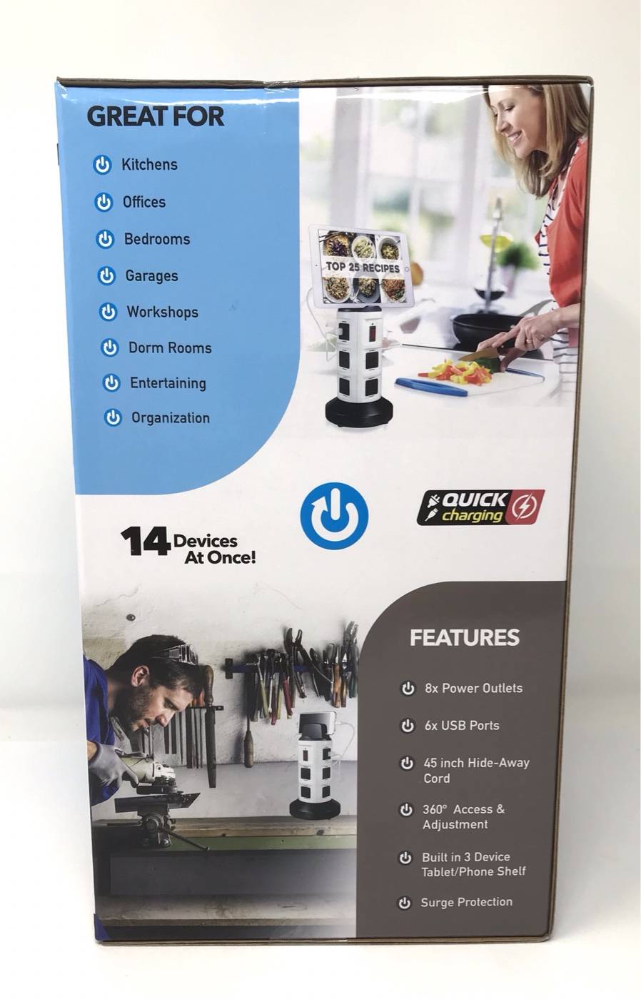 Bell+Howell Spin Power charging station | Maxsold