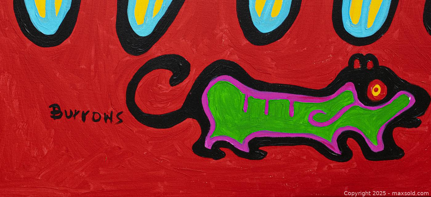 Karl Burrows Acrylic Thunderbird Transformation | Maxsold