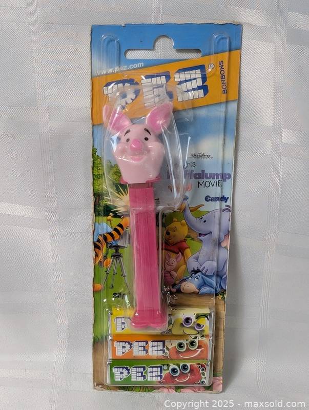 Piglet PEZ candy dispenser sealed package | Maxsold