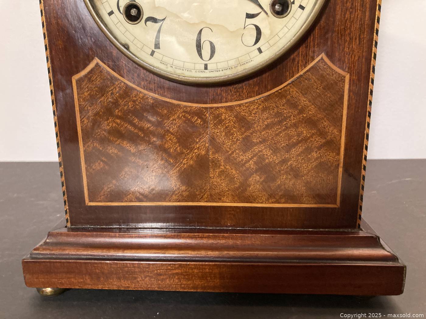 Antique Gilbert Key Wind Mantle Clock | Maxsold