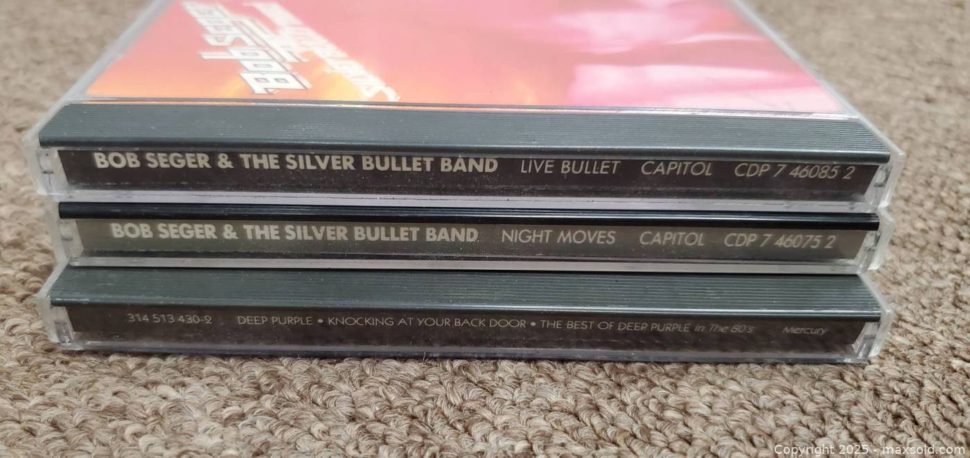 Bob Seger and Deep Purple CDs | Maxsold