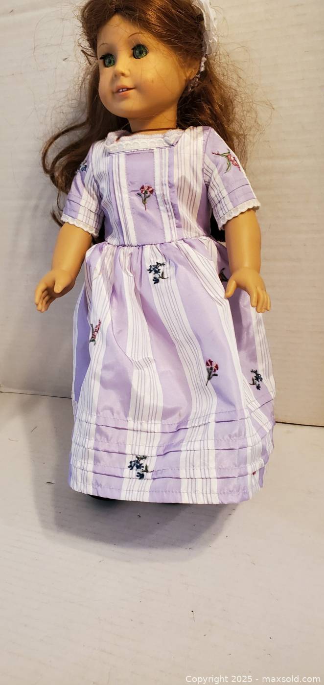 American Girl Felicity doll with meet and travel gowns | Maxsold