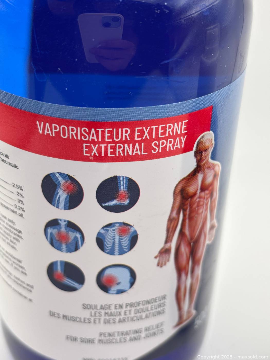 ArthriMED-Plus topical muscle & joint spray, 500 ml and 120 ml bottles ...