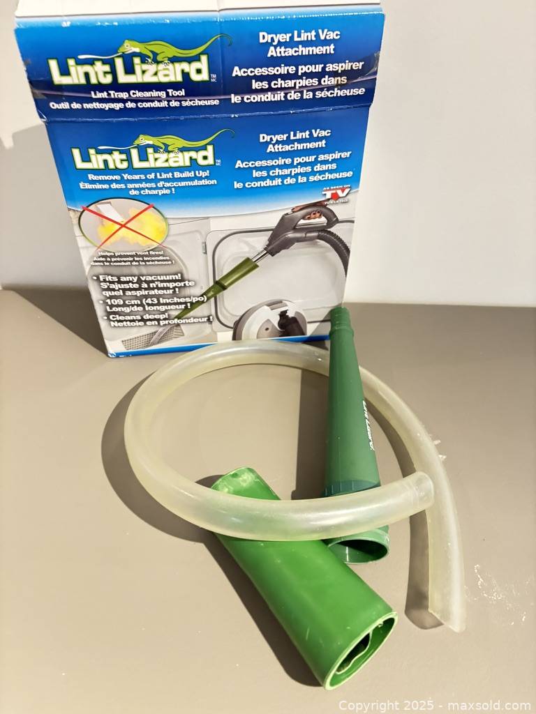 Lint Lizard dryer vent vacuum attachment kit | Maxsold