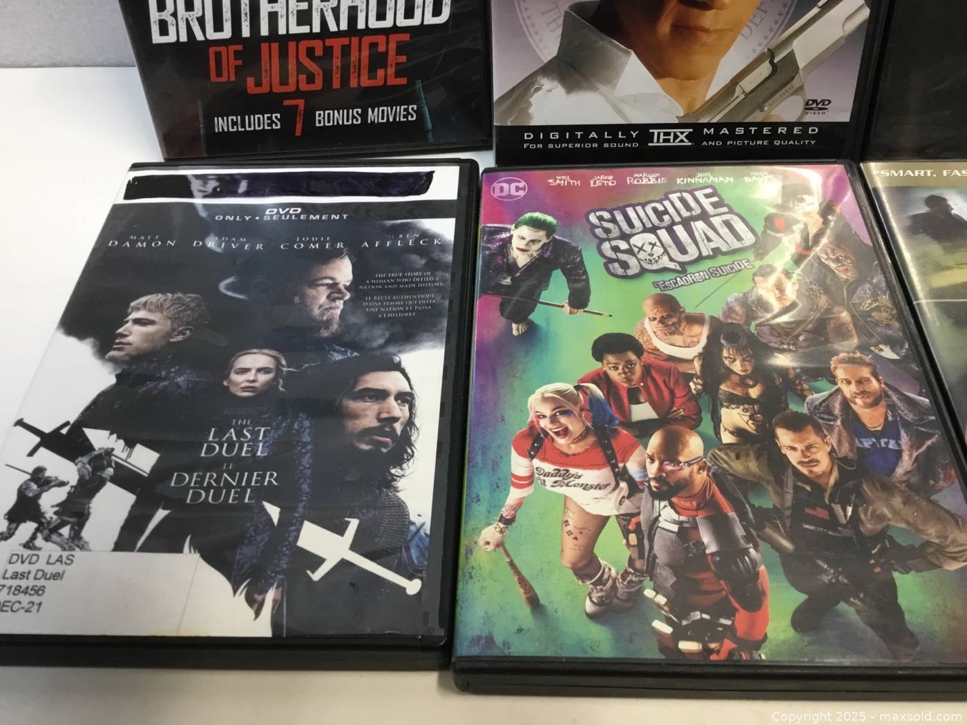 Six assorted DVD movies | Maxsold