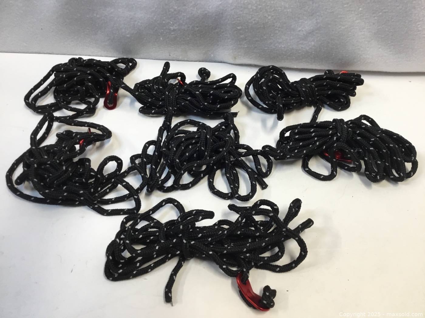 7 braided ropes with tensioners | Maxsold