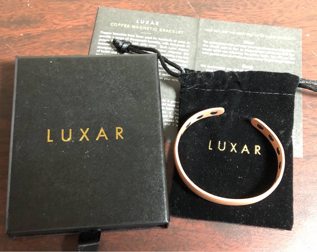 Luxar Copper Magnetic Bracelet | Maxsold