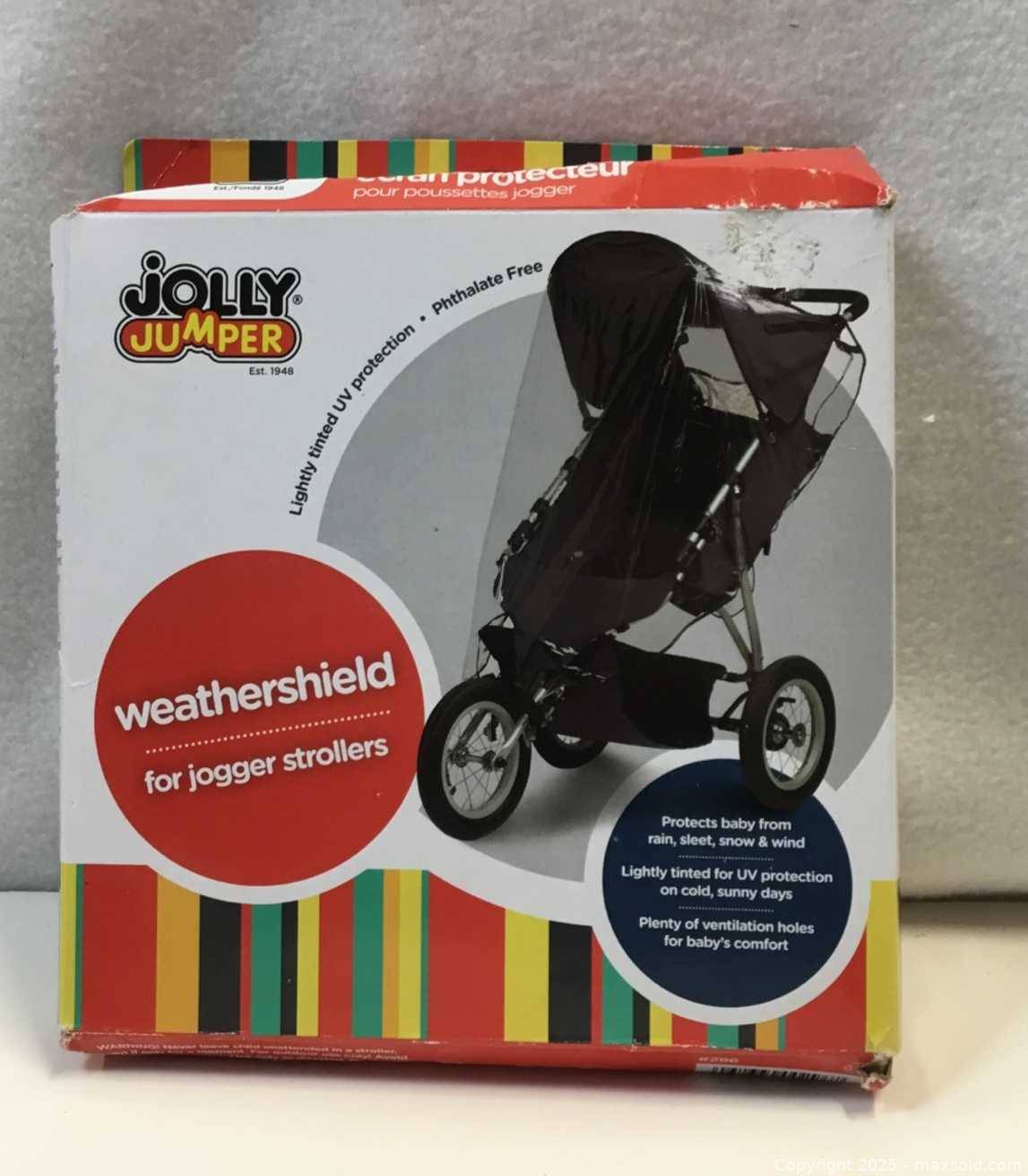 Jolly Jumper Weathershield Jogger Stroller Cover | Maxsold