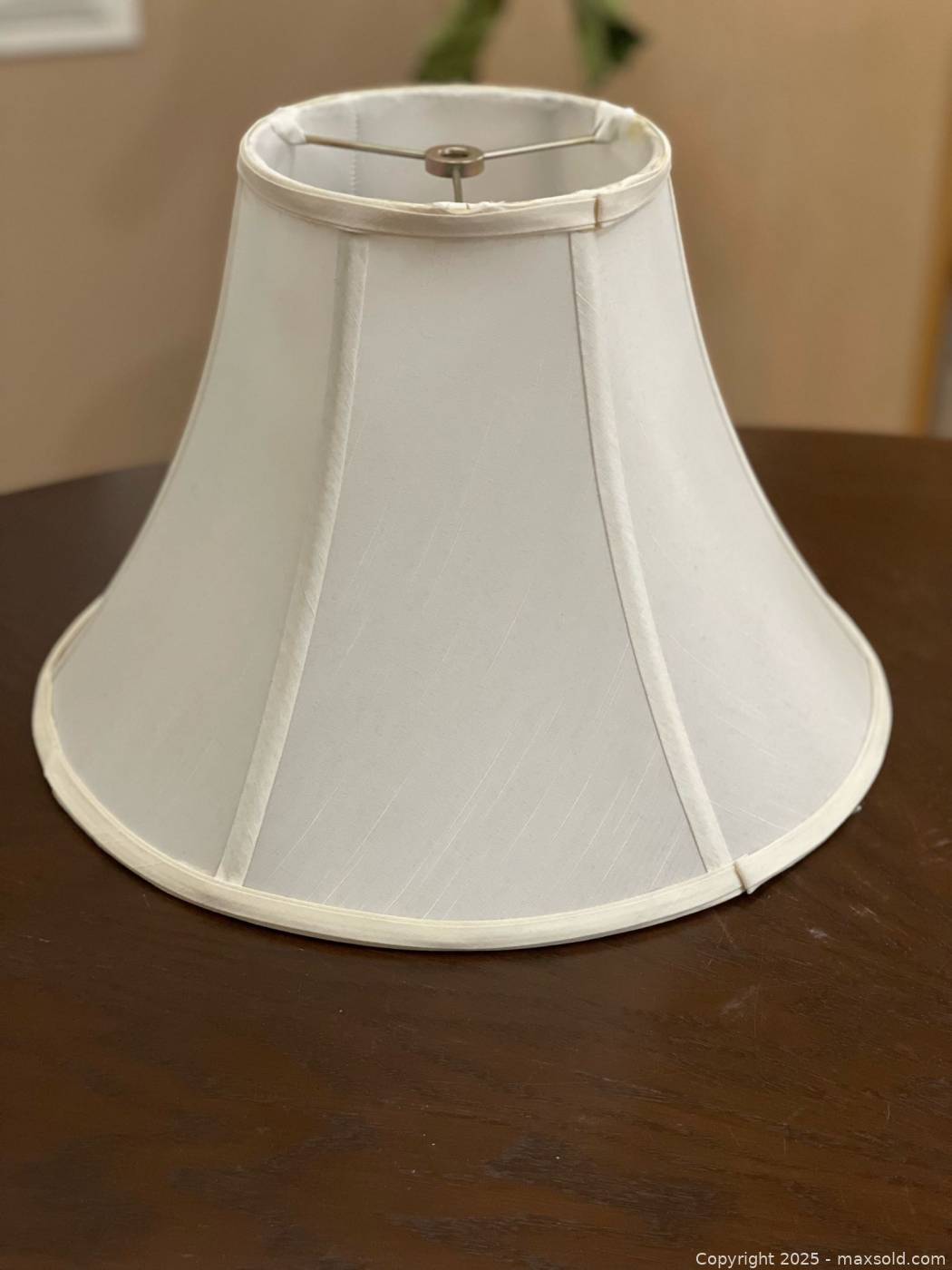 Lamp shades with mixed light bulbs | Maxsold