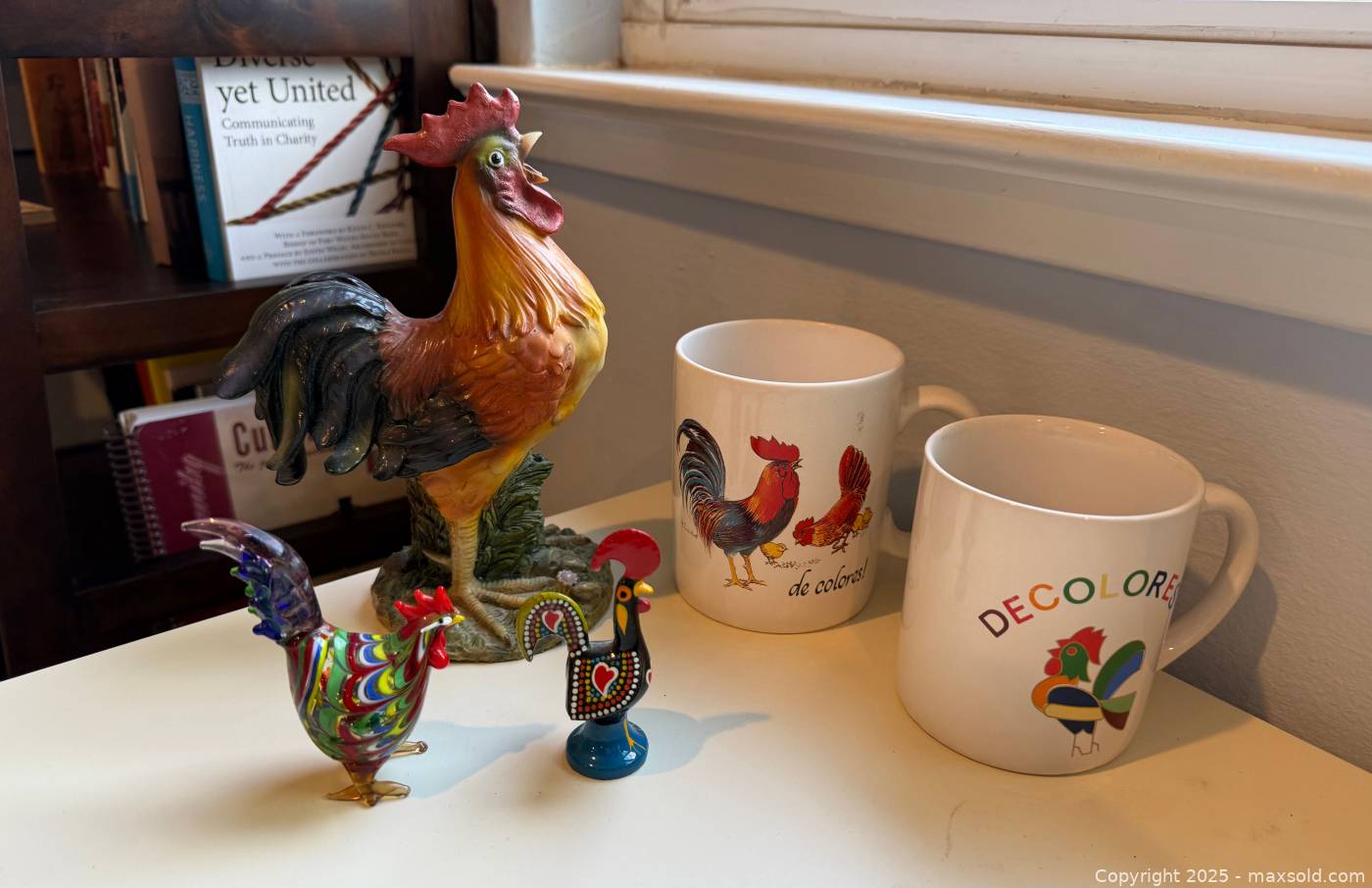 Rooster figurines and mugs | Maxsold